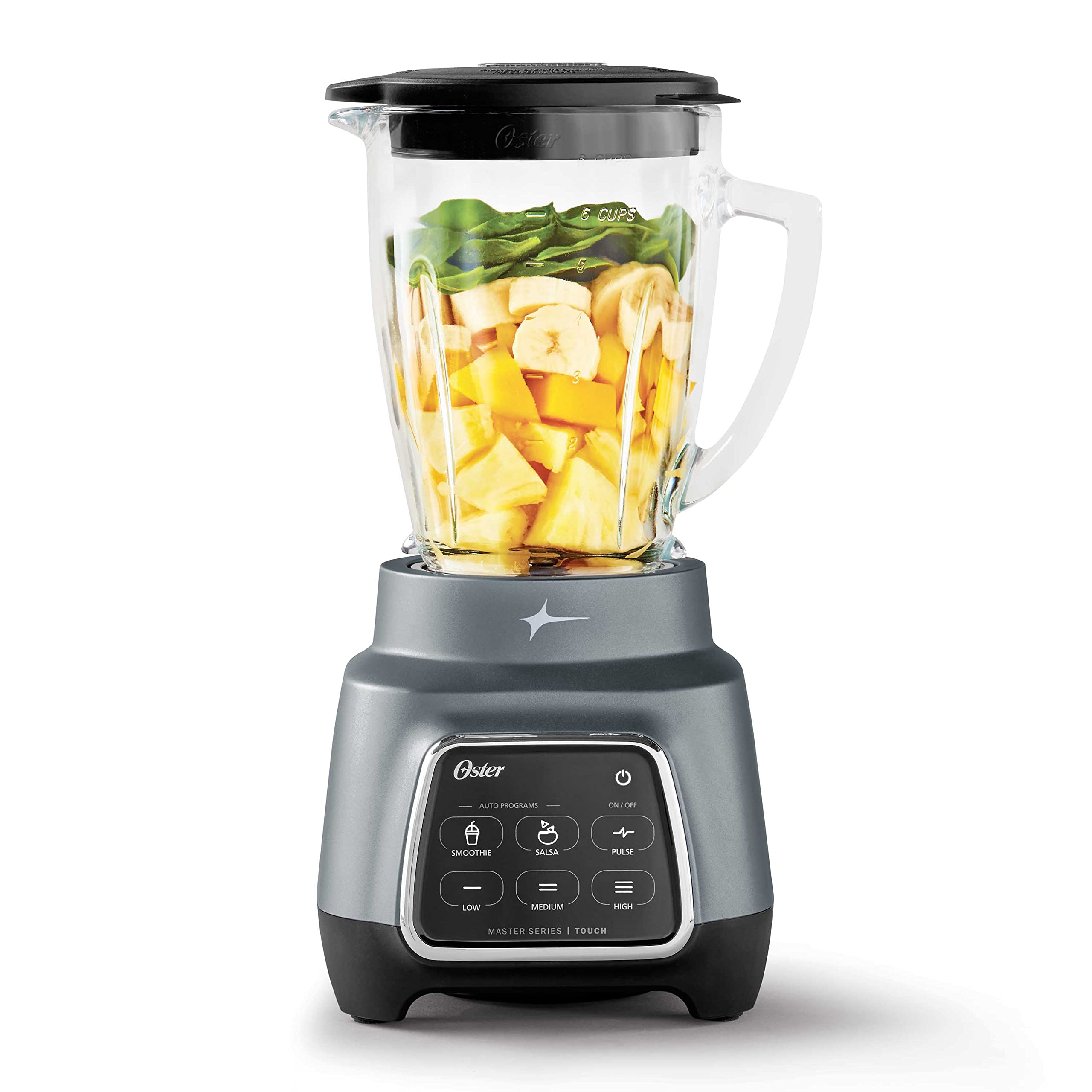Oster DiamondForce Nonstick XL 5 Quart Digital Air Fryer + Oster Touchscreen Blender, 6-Speed, 6-Cup