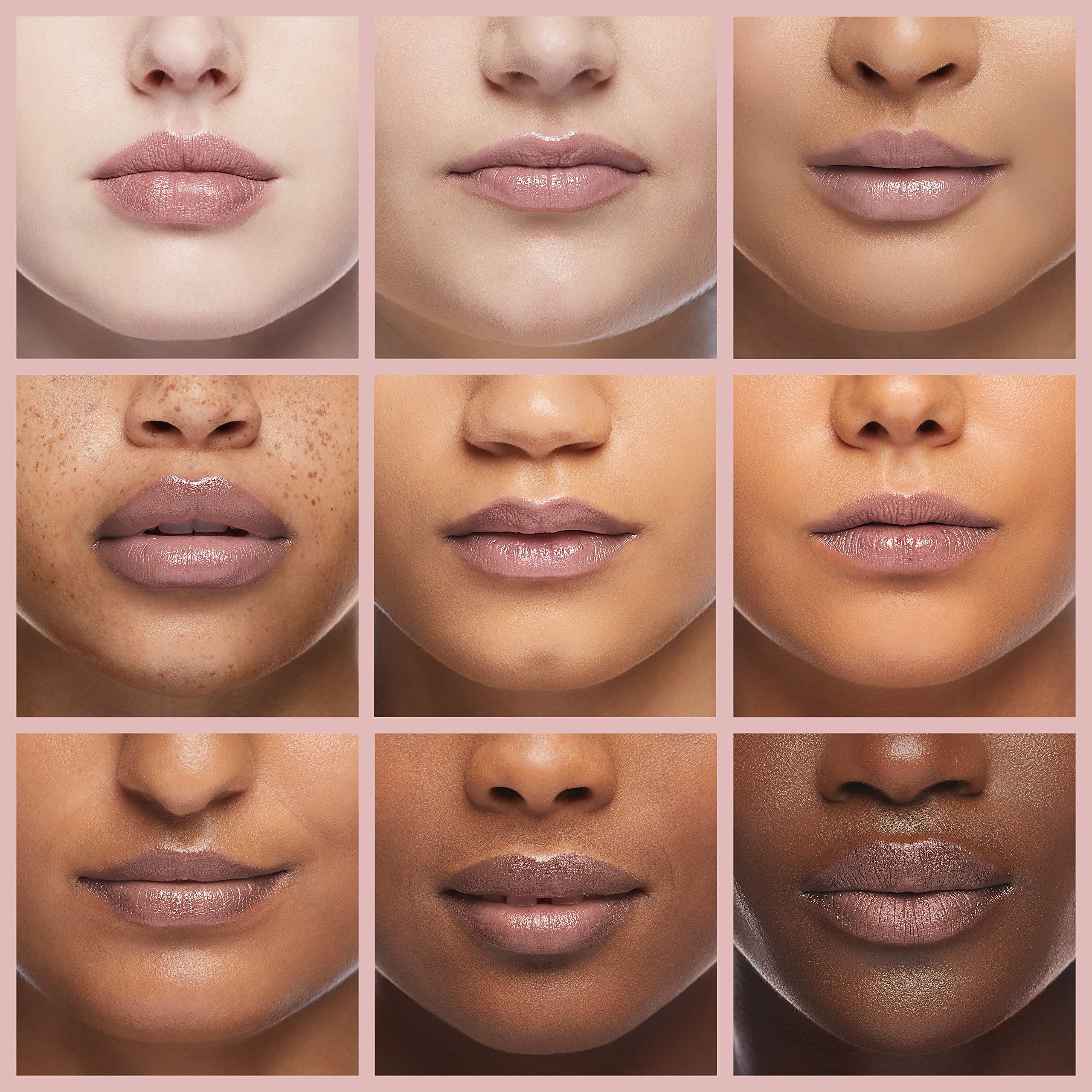Pure Cosmetics Pure Illumination Lip Gloss - LED-lit Applicator w/Side Mirror - Non-Sticky, Moisturizing & Hydrating Lip Glosses - Soothes & Protects Dry Chapped Lips (Cosmic Latte)