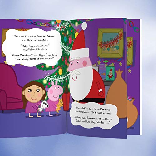 Peppa Pig Personalized Book: Christmas with Peppa Pig (Large Hardback)