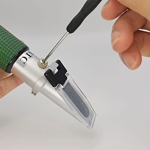 3-in-1 Use Honey Refractometer for Honey Moisture, Brix and Baume, Ideal for Honey, Maple Syrup, and Molasses, Bee Keeping Supplies
