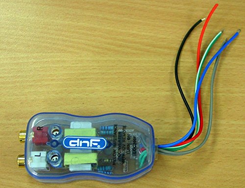 DNF High - Low Level Adjustable Impedance Converter 2 Channel Hi Low Remote Wire Sensing