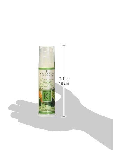 Aroma Naturals Vitamin K plus A and C Omega-X Moisturizing Vitamin Cream, 3.3 Ounce