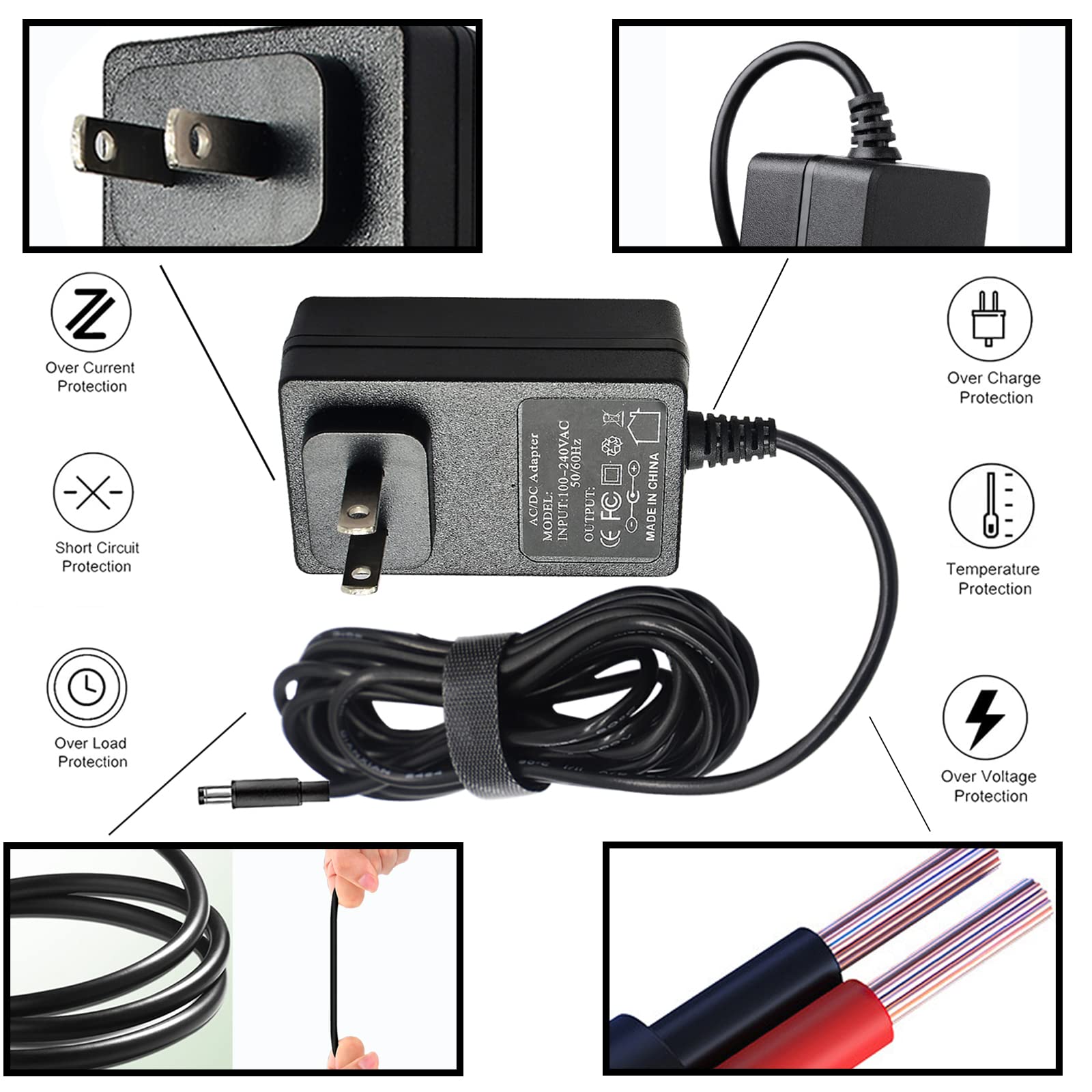 Adapter AC DC 18V 1A Power Supply