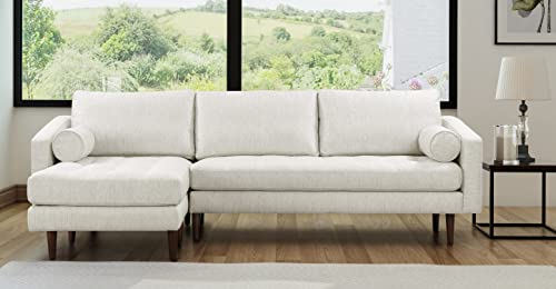 POLY & BARK Sofa, Bright Ash, Left-Facing Sectional