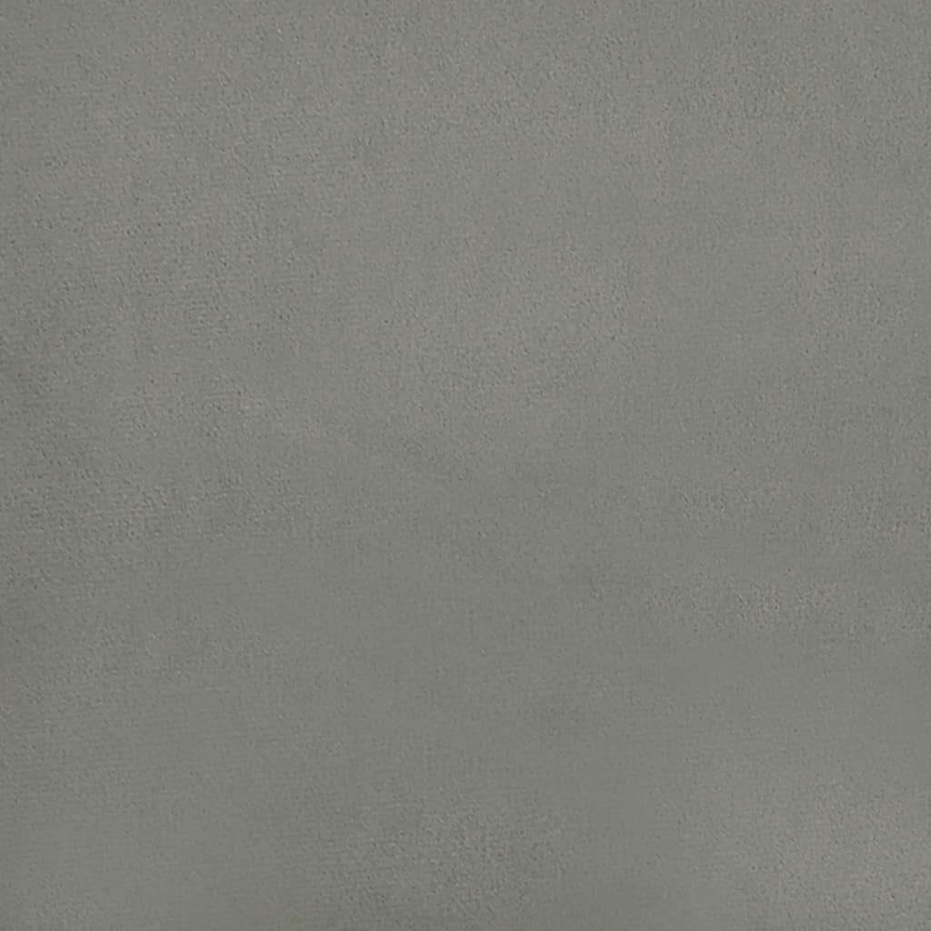 allesoky [Premium Queen Size Bed Mattress] - 59.8x79.9x7.9 Pocket Spring Velvet Mattress in Light Gray-Gray(Queen)