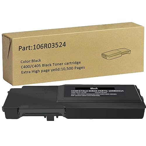 APRONE C400 C405 106R03524 Toner Cartridge Replacement for Xerox VersaLink C400 C400D C400DN MFP C405DN C405D C405 Extra High Capacity Toner Cartridge (10,500 PagesïŒBlack)