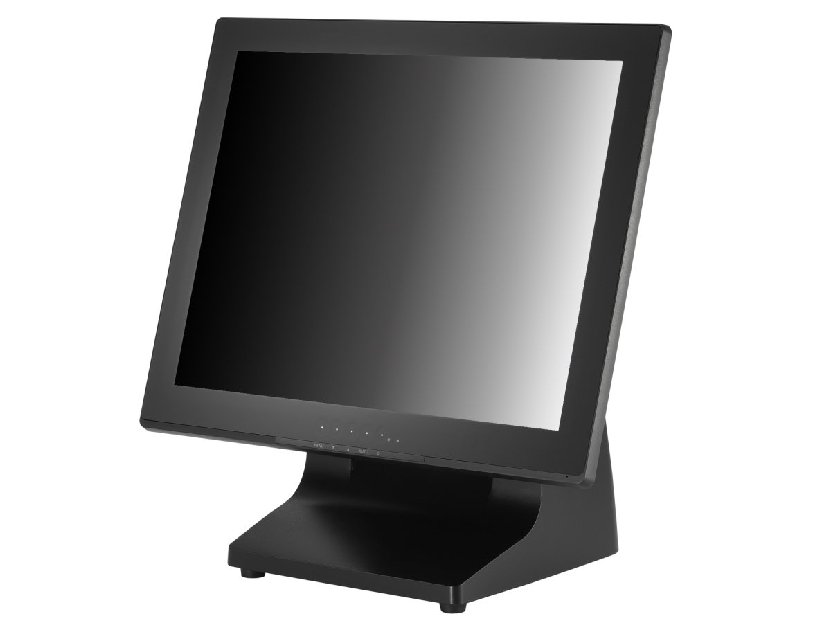 Xenarc 15" Rugged Industrial Touchscreen Monitor HDMI, VGA, USB, DVI - 1500TSH - Resistive Touch Panel with 300 NIT of High Brightness
