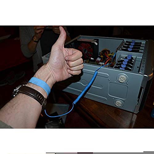Antistatic Wrist Strap,Adjustable ESD Wrist Band Fits - 6 Pack for Working on Sensitive Electronic Devices