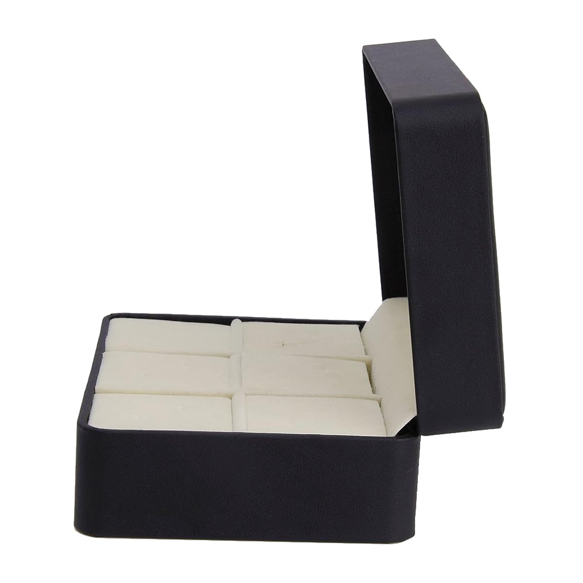 Abaodam 2pcs Tie bar case Tie clip storage case man trolley case jewelry box