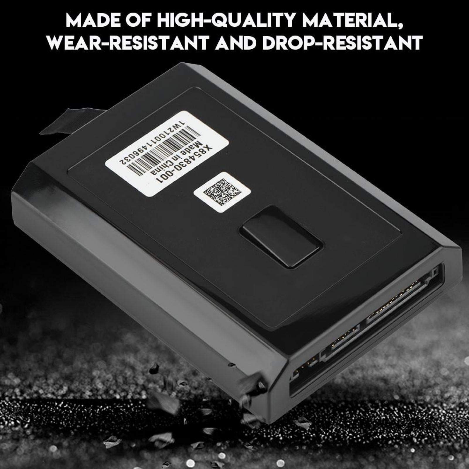 Slim Hard Drive Internal Desktop Hard Disk Replacement for Xbox 360 Slim ABS Plastic Case(250GB)