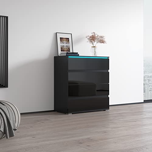 MEBLE FURNITURE & RUGS Euphoria 08 Modern Dresser