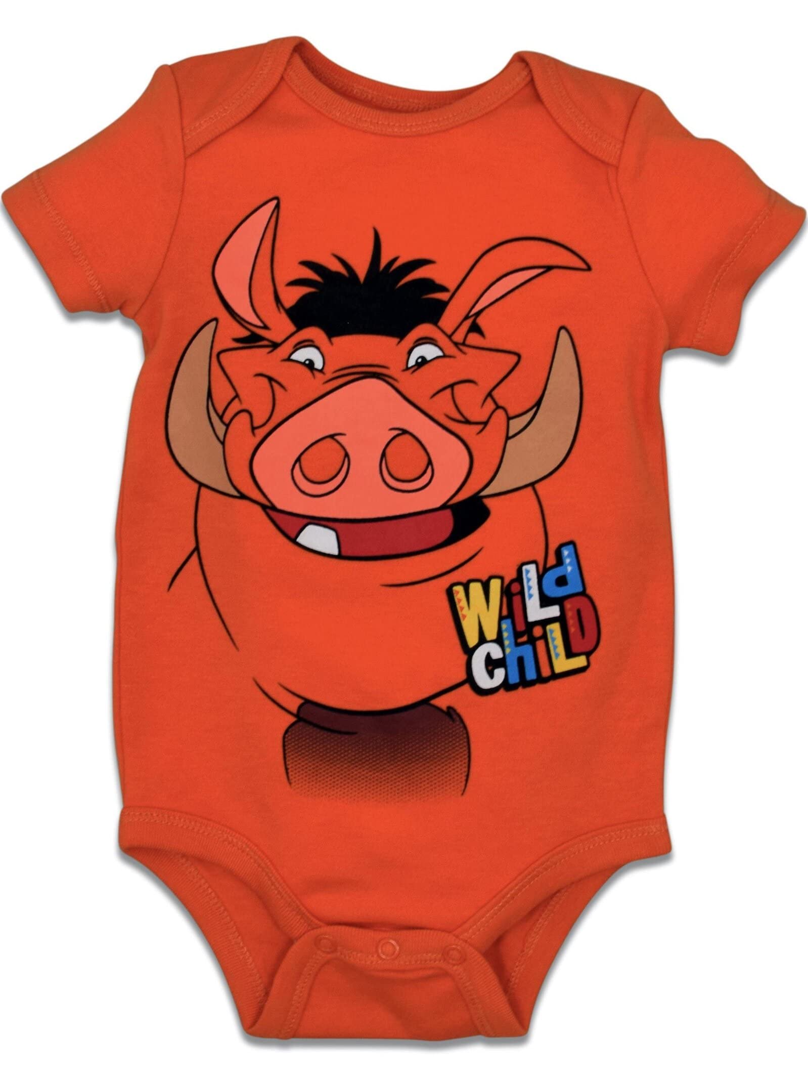 Disney Lion King Newborn Baby Boys 5 Pack Short Sleeve Bodysuits Lion King 3-6 Months