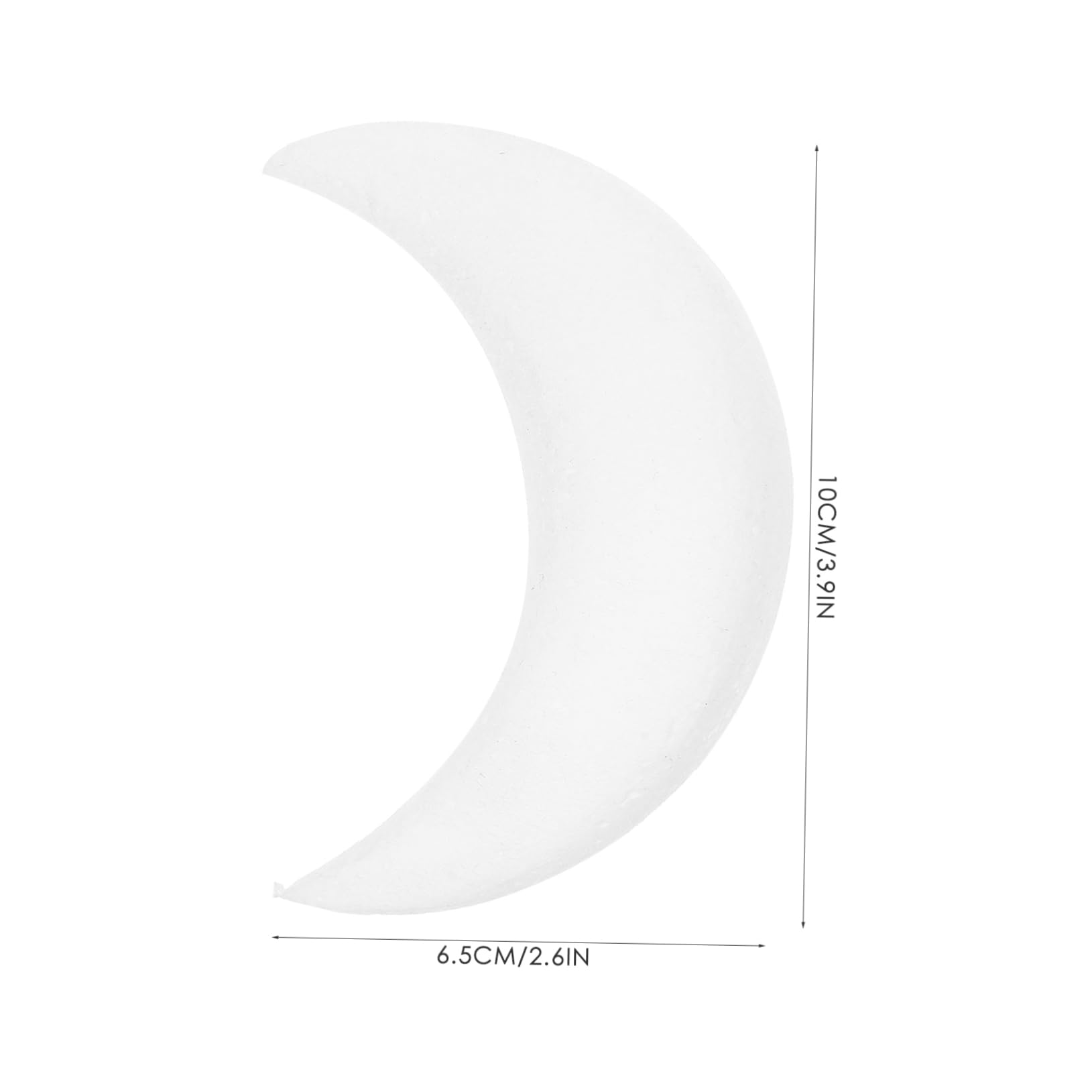 Abaodam Moon Cake Embryo Cake Turntable for Decorating Fake Cake Model Cake Practice Dummy Multitools Faux Wedding Cake Wedding Cake Stand Cake DIY Model Crafts Blank Child White Foam