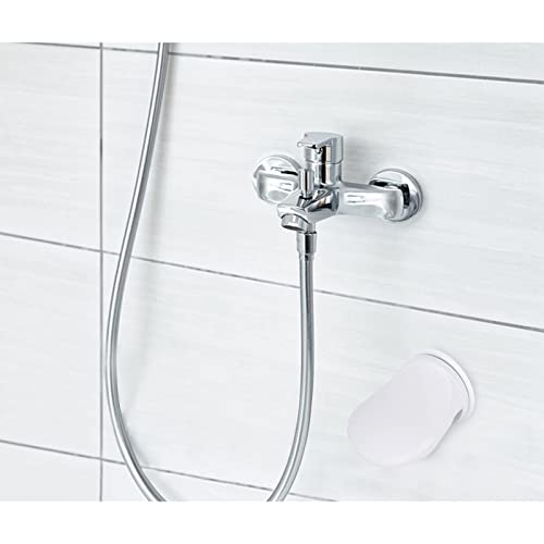 Andiker Shower Foot Rest, Bathroom Pedal with Suction Cup Shower Shaving Legs Aid, No Drilling for Home Hotel Bathroom Toilet Use (White)