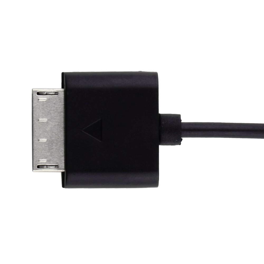 3ft Data and Power Cable for PSP Go, Cotchear 1 metre Black 2 in 1 USB 2.0 Data Sync Transfer and Power Charger Cable Cord for Sony PSP Go