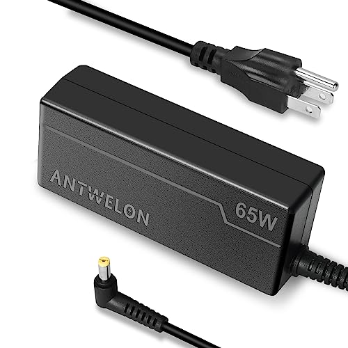 ANTWELON 65W 45W Laptop Charger for Acer Aspire 5 E5 ES1 E1 E3 E15 V3 V5 V7 F5 F15 M5 R3 R7 VN7 3 Series E5-575 5250 5253 5336 5349 5532 5534 5552 19V 3.42A AC Adapter Power Supply Cord