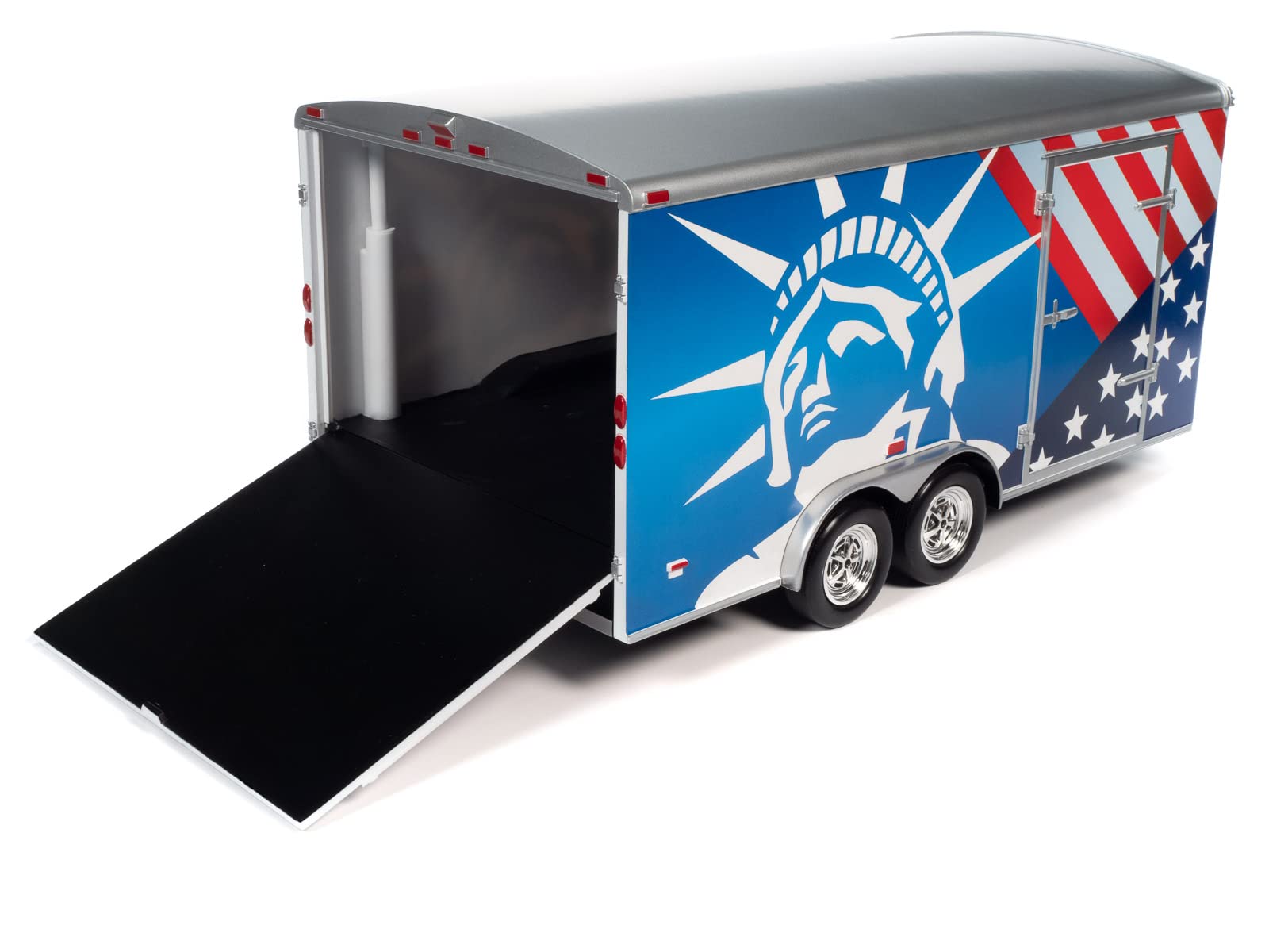 American Muscle Enclosed Trailer 1:18 Diecast Model