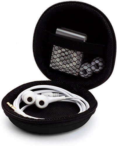 Earphone Case MAS CARNEY Headphone Earbud Hard Protective Carrying Case Bag
