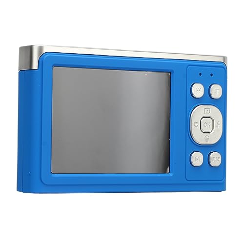4K Digital Camera, 4K Lightweight Ultra HD Digital Camera, Portable Retro Camera Compact vlog Beauty Filter Camera, for Travel Vlogging (Blue)