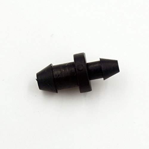 Kammas 100pcs/pack Goof Plug - Dual End 1/4" and 1/8" - Drip Irrigation Micro Drip Watering Irrigation Drip Accessories T111 - (Color: 100pcs)