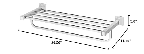 American Standard 7455260.002 TS Series 24 Inch Train Rack, Polished Chrome