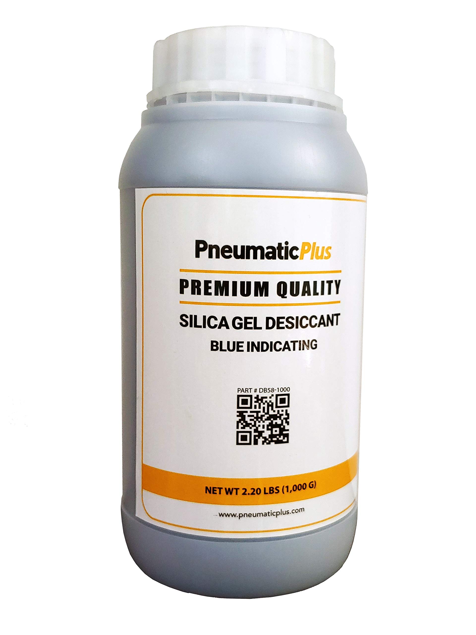PneumaticPlus SDD450-N04F in-Line Desiccant Air Dryer 1/2" NPT - Metal Bowl w/Large Dome, 1 Quart Blue Desiccant Bead