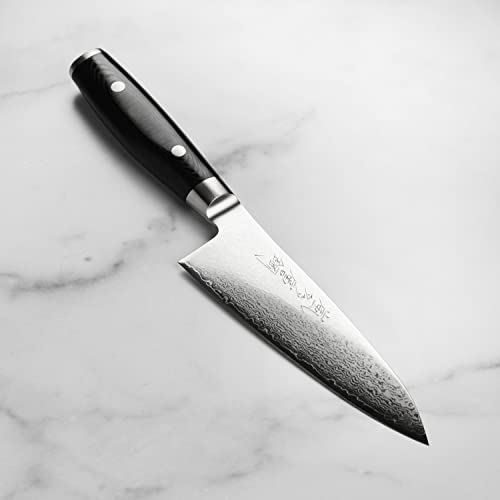 Yaxell Ran Plus 6" Chef's Knife - Made in Japan - 67 Layers VG10 Damascus