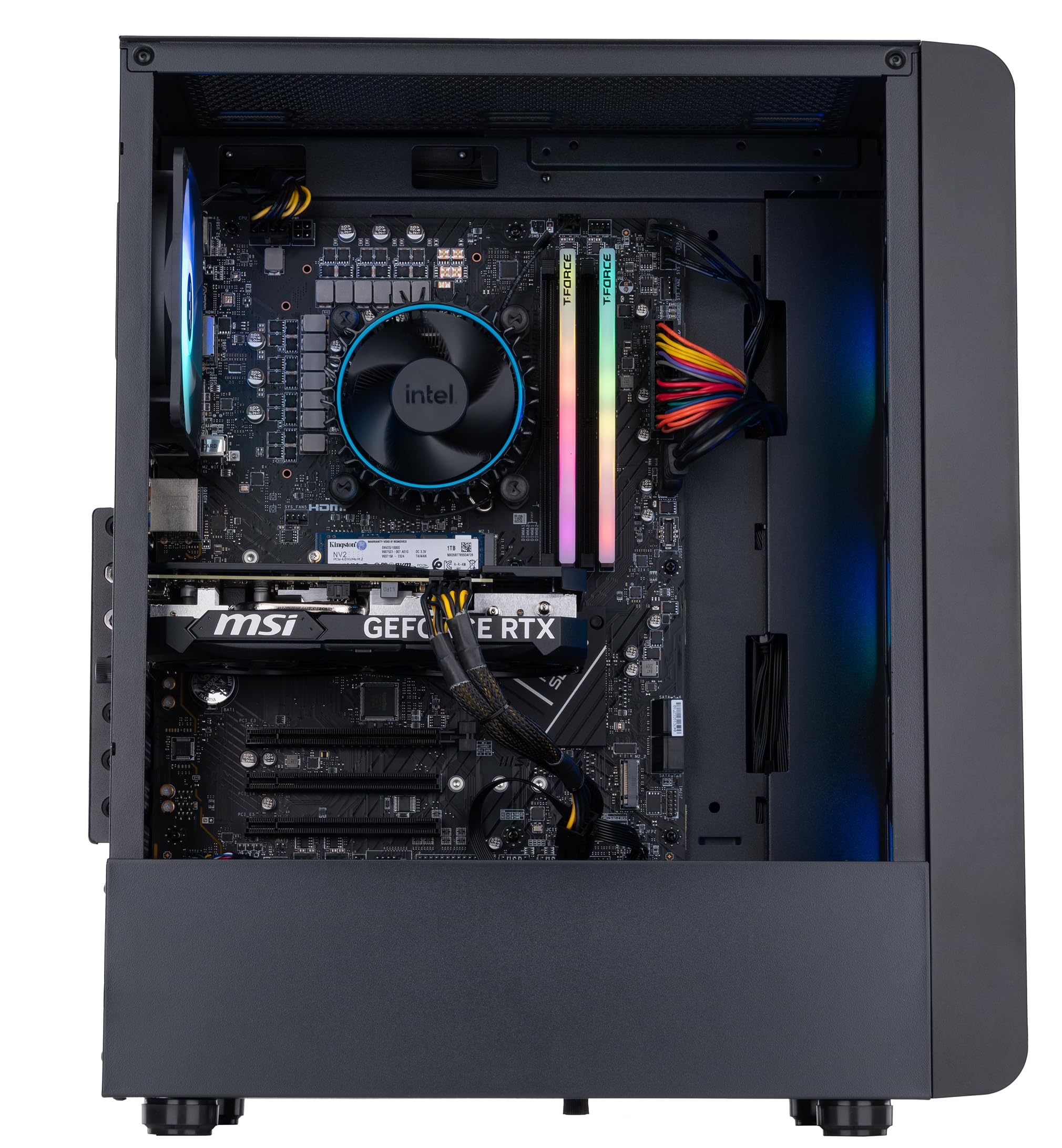 ABS Tempest Aqua High Performance Gaming PC β Windows 11 Home - Intel i9 13900KF - GeForce RTX 4090 β DLSS 3 - AI-Powered Performance - 32GB DDR5 5600MHz - 2TB M.2 NVMe SSD β TA13900KF4090