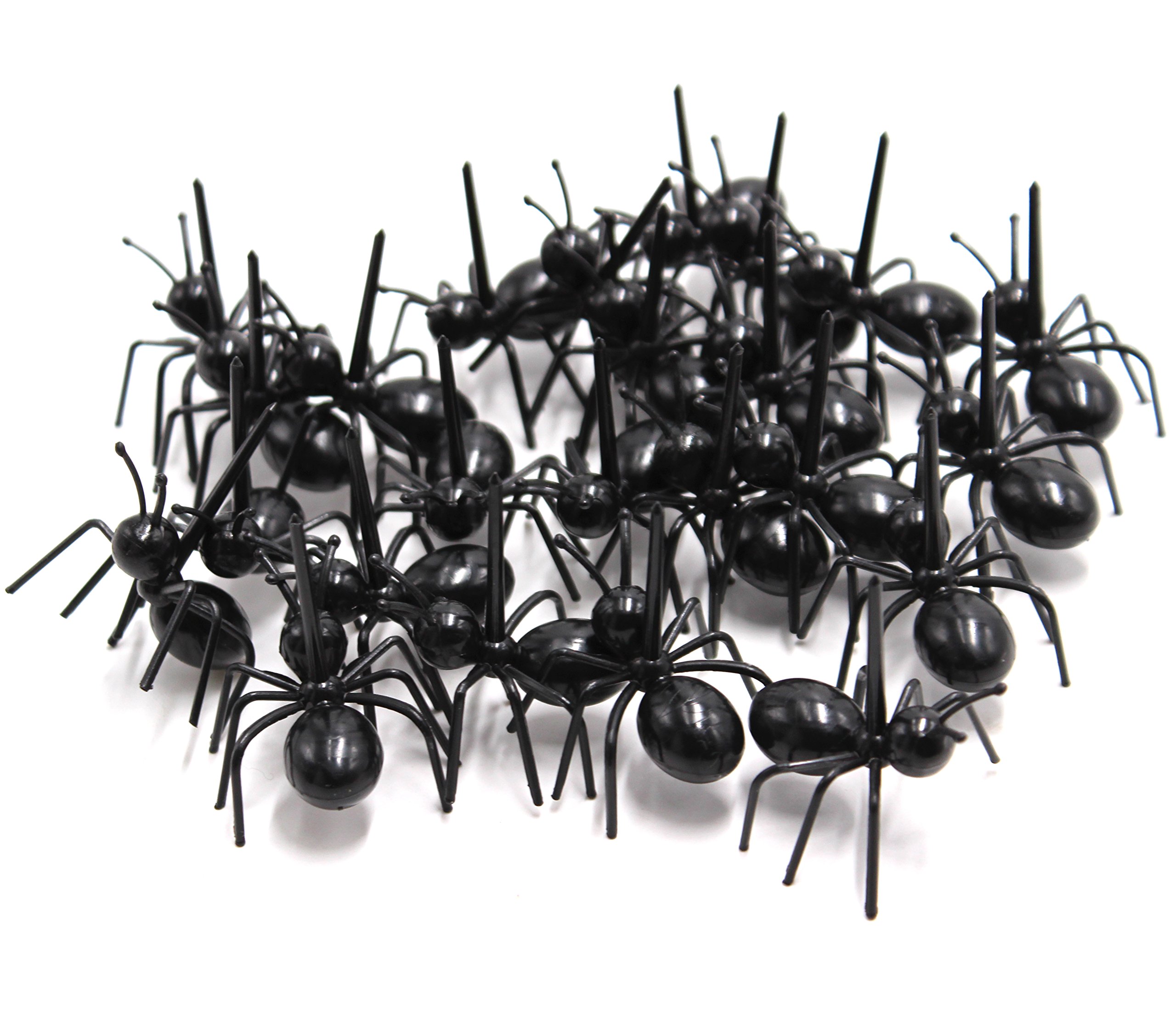 36 Pcs Fruit Forks Bistro Cocktail Forks Tasting Appetizer Forks Set Mini Cake Forks, Cute Ants Design (Ant)