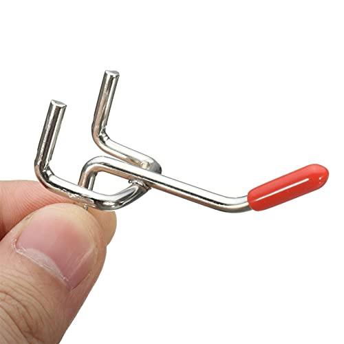 ANYUFEI 25/50 pcs Peg Board Hos Wall Shelf Tool Hangers Organizer Storage Display Hardware Tools (Size : 25PCS)
