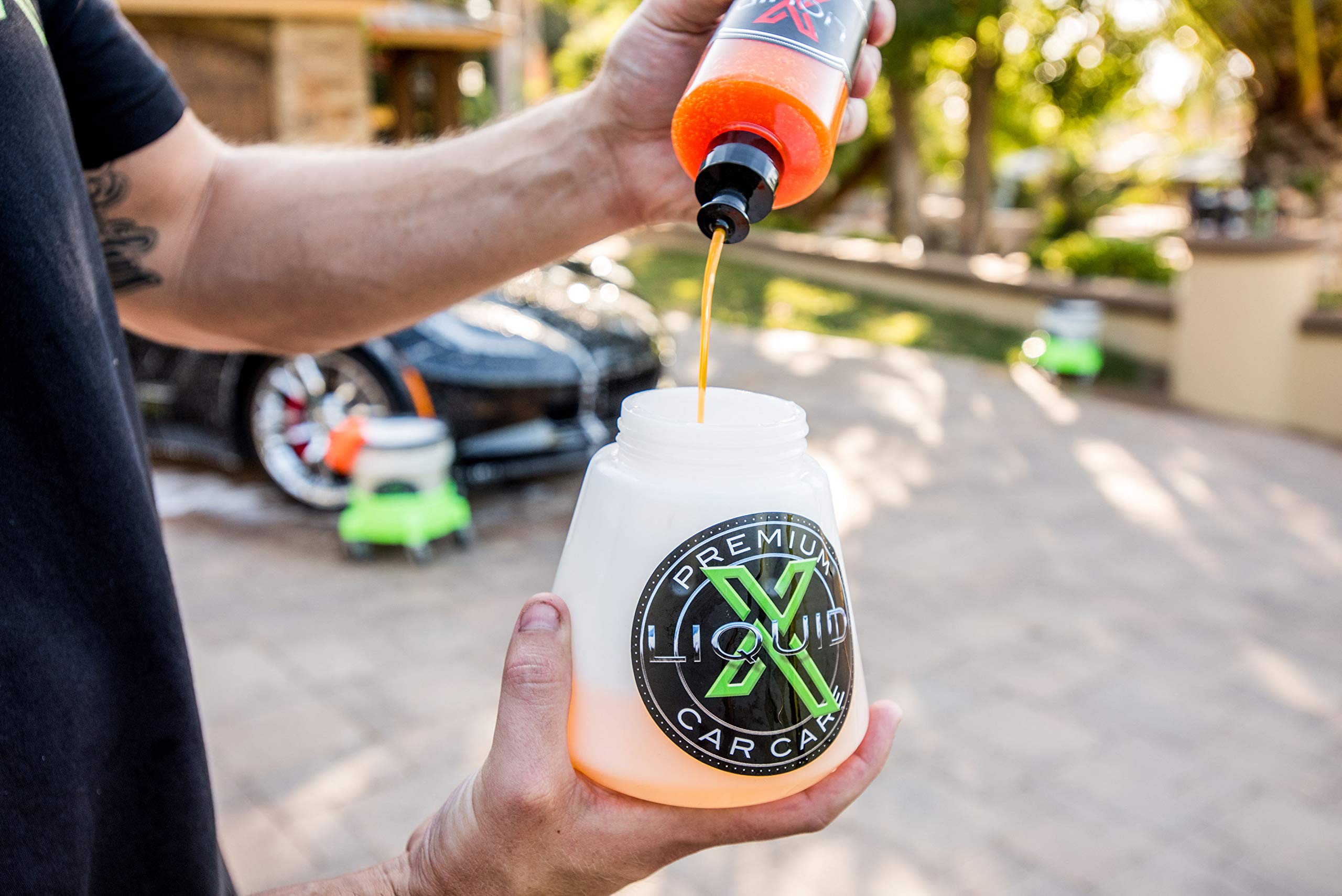 Liquid X Foam Wash Gun - Car Washing Made Simple! - Works with Regular Garden Hose (Foam Gun)