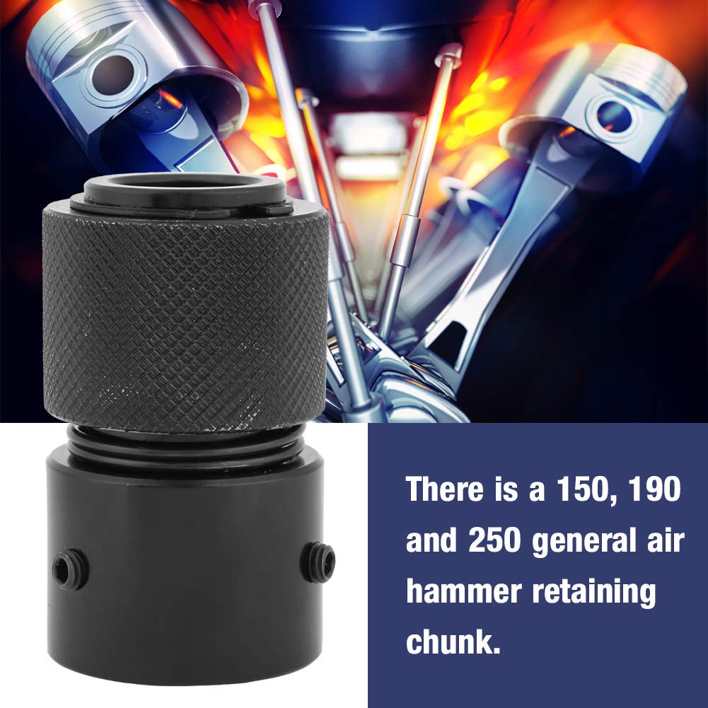 Air Hammer Chuck,Air Chisel Quick Change Retainer, Automatic Quick Change Snap Release Holder Chuck for 150 190 250 Pneumatic Hammer