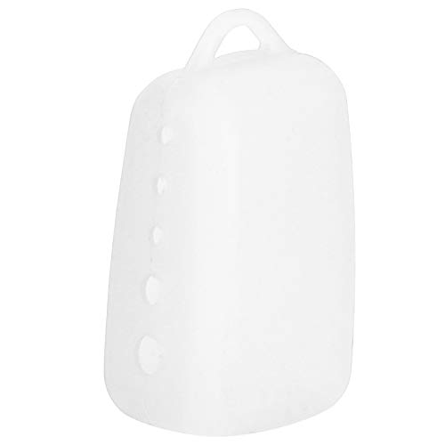 Toothbrush Protective Cap, Silicone Toothbrush Protective Case, Toothbrush Head Cover, Durable Portable for Home Travel Camping Protecting(Transparent white)
