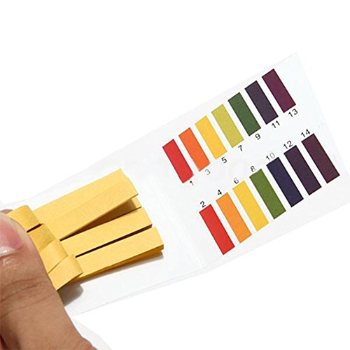 80 Full Range 1-14 pH Test Paper Strips Water Litmus Testing Kits
