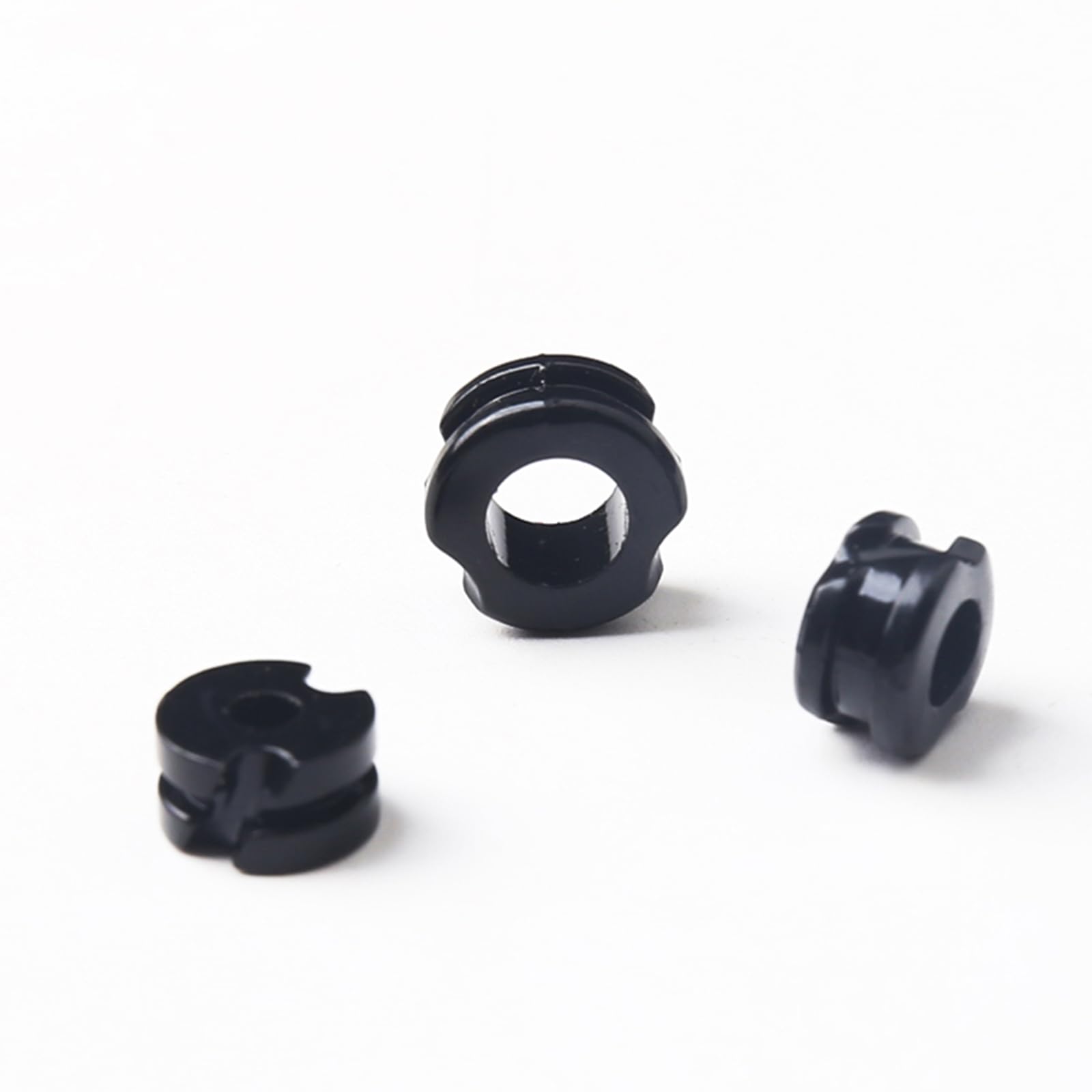 3 Sets Aluminum Hunting Bow Sight Peep for Compound Bow (Golden)