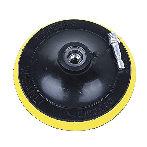 80 Pack 5 inch Sanding Discs Kit 8 Hole Sander for Drill Polishing Pad Hook and Loop Plate 60 80 120 180 240 400 600 800 Grit Sandpaper Abrasive Tool