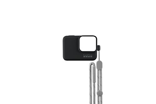 GoPro Sleeve + Lanyard in Blackout (HERO7 Black/HERO7 Silver/HERO7 White/HERO6 Black/HERO5 Black) - Official GoPro Accessory