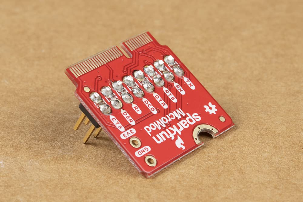 SparkFun MicroMod Update Tool-CH340C USB-Serial Converter 8 Pairs of PTH Connections w/Split pad Jumper Links 3.3V Interface MicroMod Asset Tracker Carrier Board or SARA-R510M8S Module USB-C