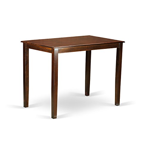 EAST WEST FURNITURE 5 PC counter height Dining room set-pub Table and 4 Kitchen bar stool