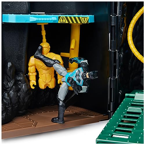 Batman, Bat-Tech Batcave, Giant Transforming Playset with Exclusive 4β Batman Figure and Accessories, Kids Toys for Boys Aged 4 and Up