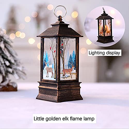 Amikadom #5350CE Christmas Candle with Led Tea Light Candles for Christmas Decoration Party