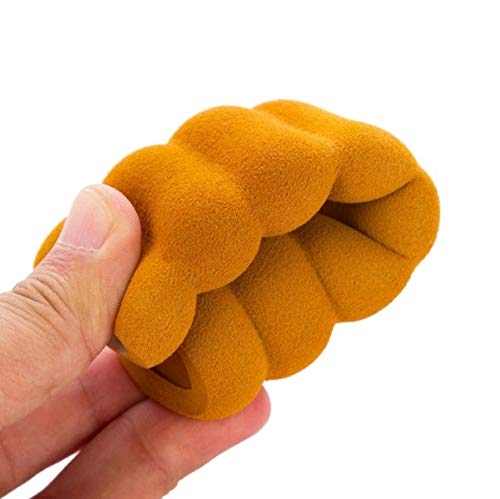 Yafeco 6 Pcs Anti-Collision Door Handle Cover,Door Pull Protective Sleeve Child Safety Super Soft Foam Safety Spiral Cover for Hot Doors Non-Toxic (Brown)