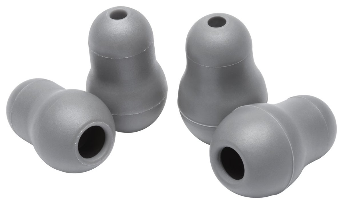 3M™ Littmann® Stethoscope Spare Parts Kit, Snap Tight Soft-Sealing Eartips, Grey, Large and Small, 40002