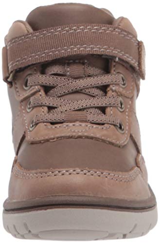 Stride Rite Boys SRT Ryker Sneaker, Greige, 4 Wide Infant