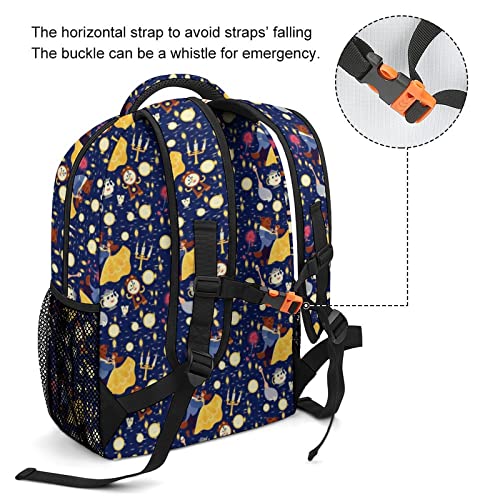 AllAnime Beauty Backpack Beast for Girls Boys Women Men School Work Gifts