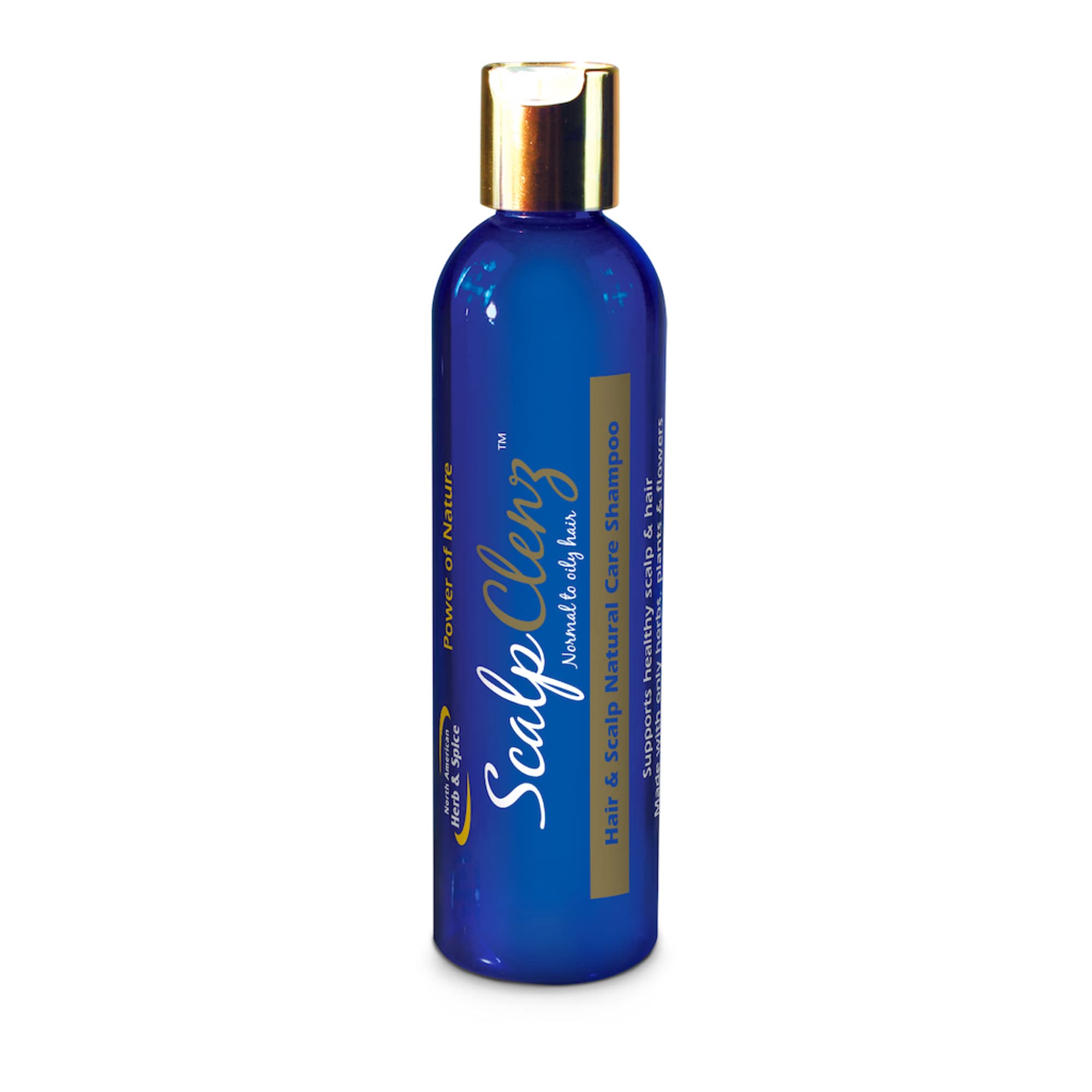 NORTH AMERICAN HERB & SPICE ScalpClenz Shampoo - 8 oz. - Moisturizes & Supports Healthy Scalp & Hair - No Petrochemicals, Dyes, or Sulfates - Non-GMO
