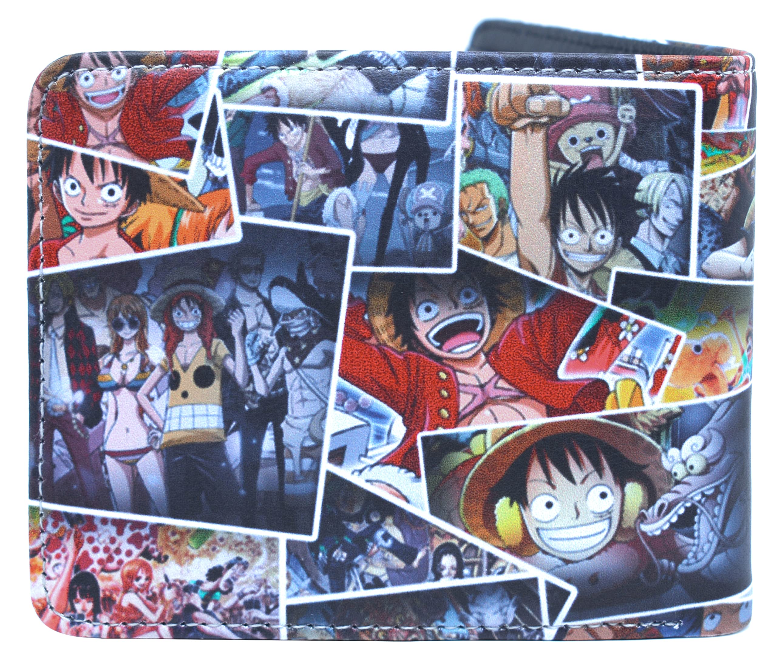 Amatensu Anime Characters Monkey D Luffy wallet Roronoa Zoro wallet Trafalgar D Water Law wallet Portgas D Ace wallet A