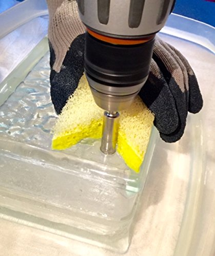 DrillGlass 5/16" Diamond Core Bit 5-Pack Fits Your Dremel Tool for Glass and Tile | Beginner's Instructions Drilling Guide | Idea Guide | 516DCB 5