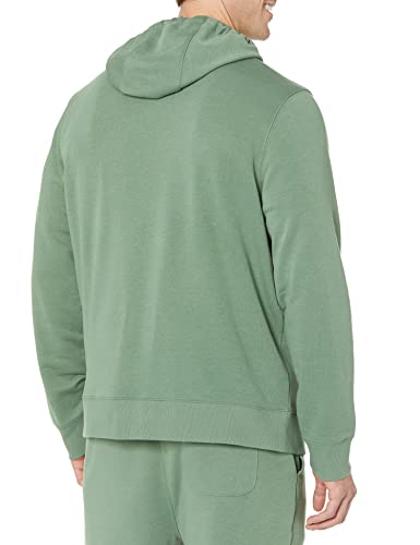 Amazon Essentials Men's Lightweight Long-Sleeve French Terry Hooded Sweatshirt (Available in Big & Tall), Sage Green, Large
