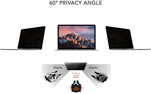 Easy On/Off Magnetic Privacy Screen Filter,Compatible with Macbook Pro 13 Inch (2016-2020) and Macbook Air 13 Inch 2018-2020 (A1932,A2179)-Anti Glare
